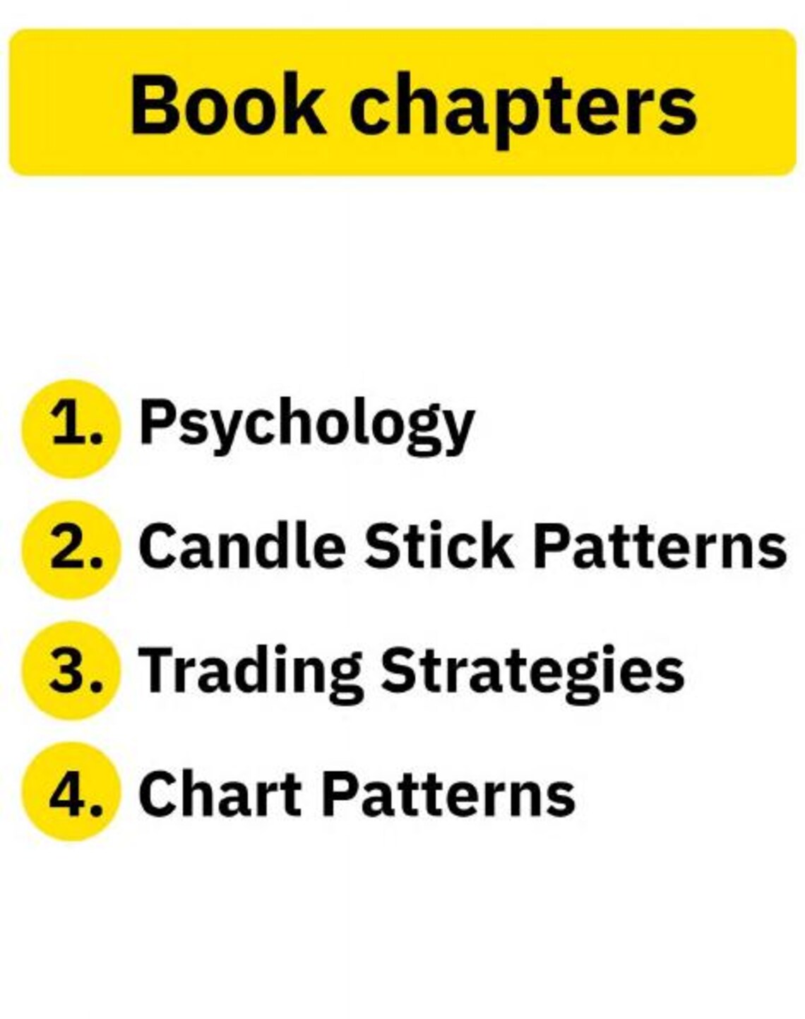 Simple Trading Book, Trade Strategies & Psychology / Candlestick Chart ...
