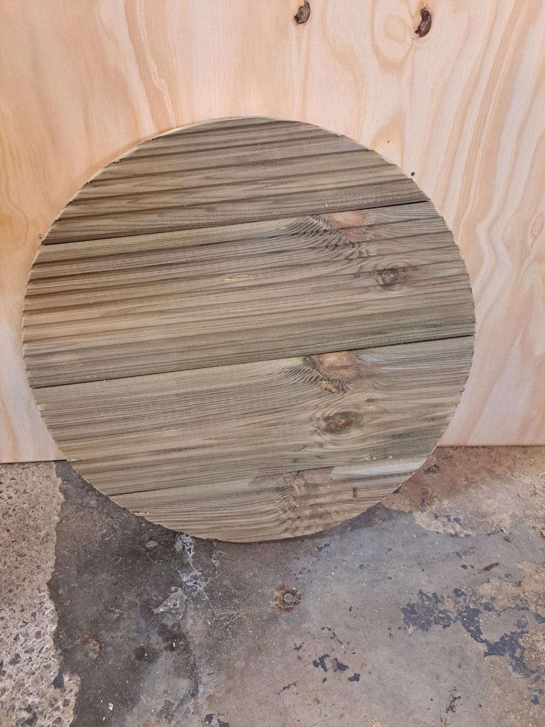 Wooden Tyre Topper - Etsy