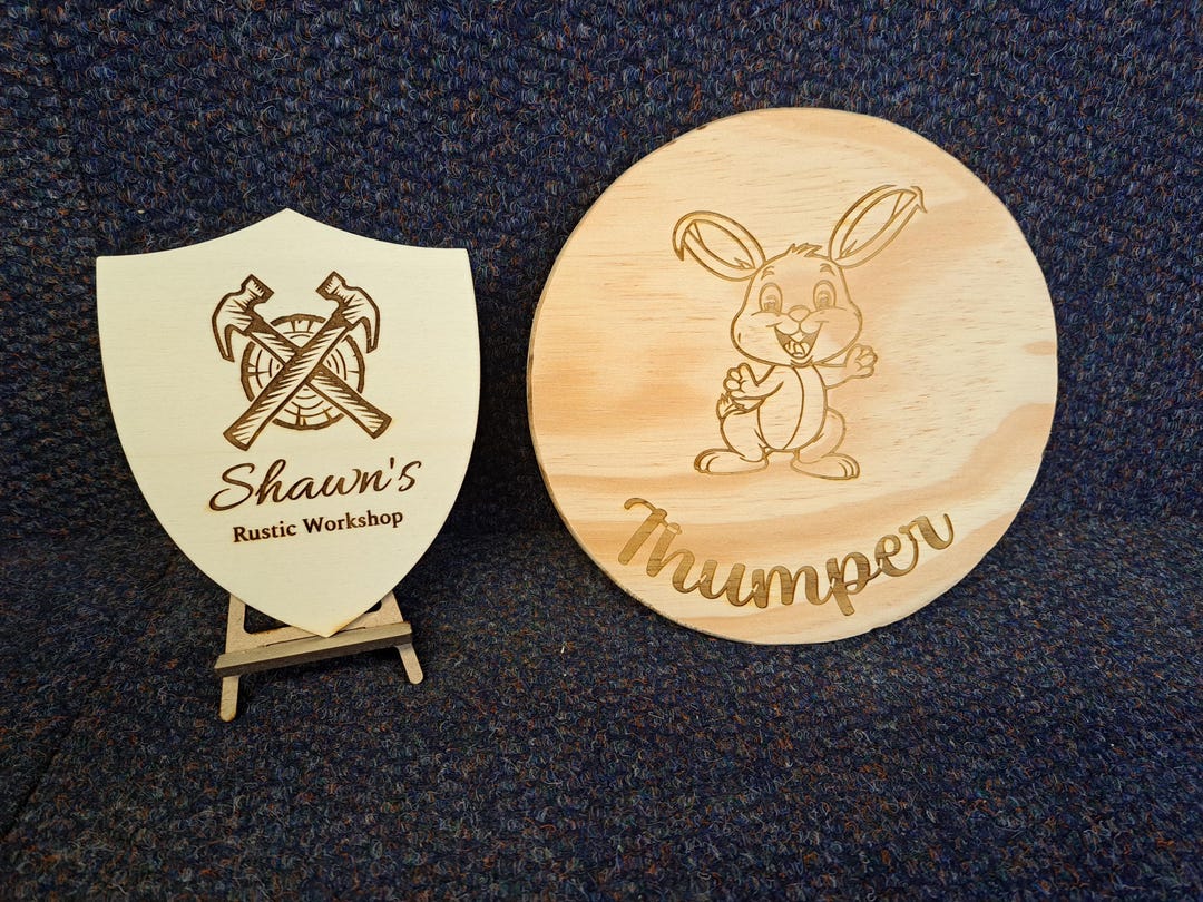 Rabbit Hutch Sign Internal Personalised - Etsy