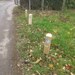 Wooden Timber Decorative Verge Posts With Reflectors and Ground Rod ...