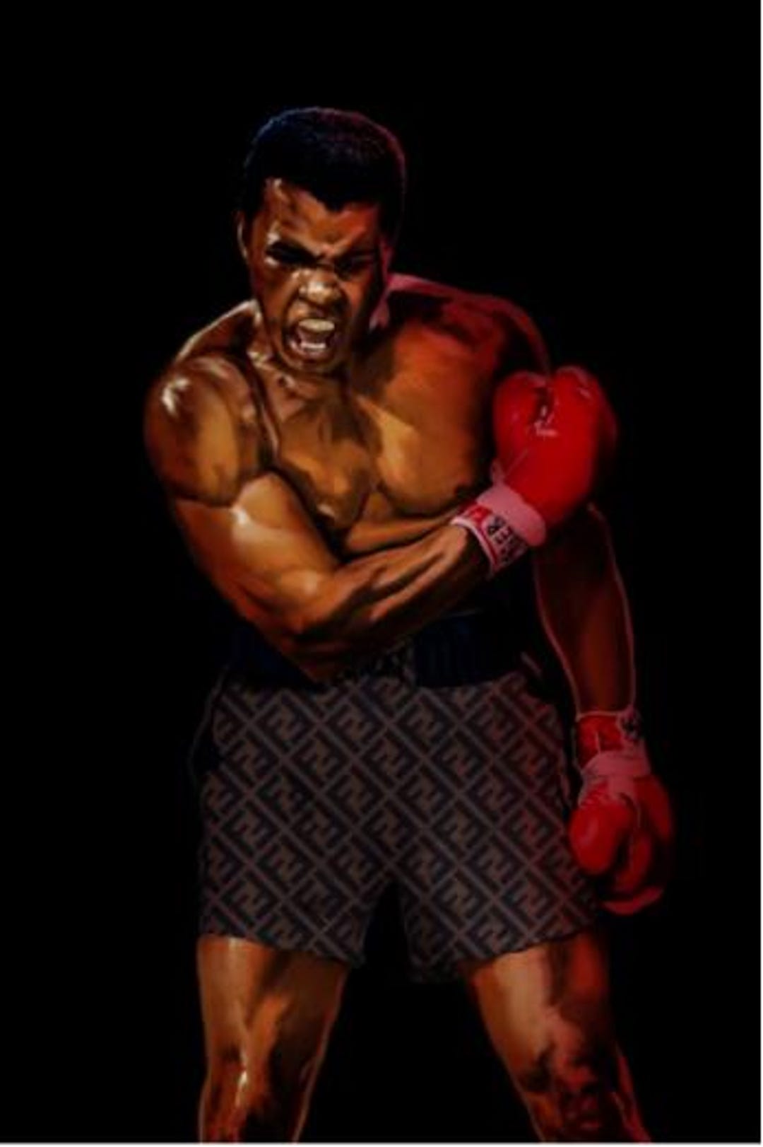Muhammad Ali Boxing Wall Art-sports Legend Canvas Print- Motivational ...
