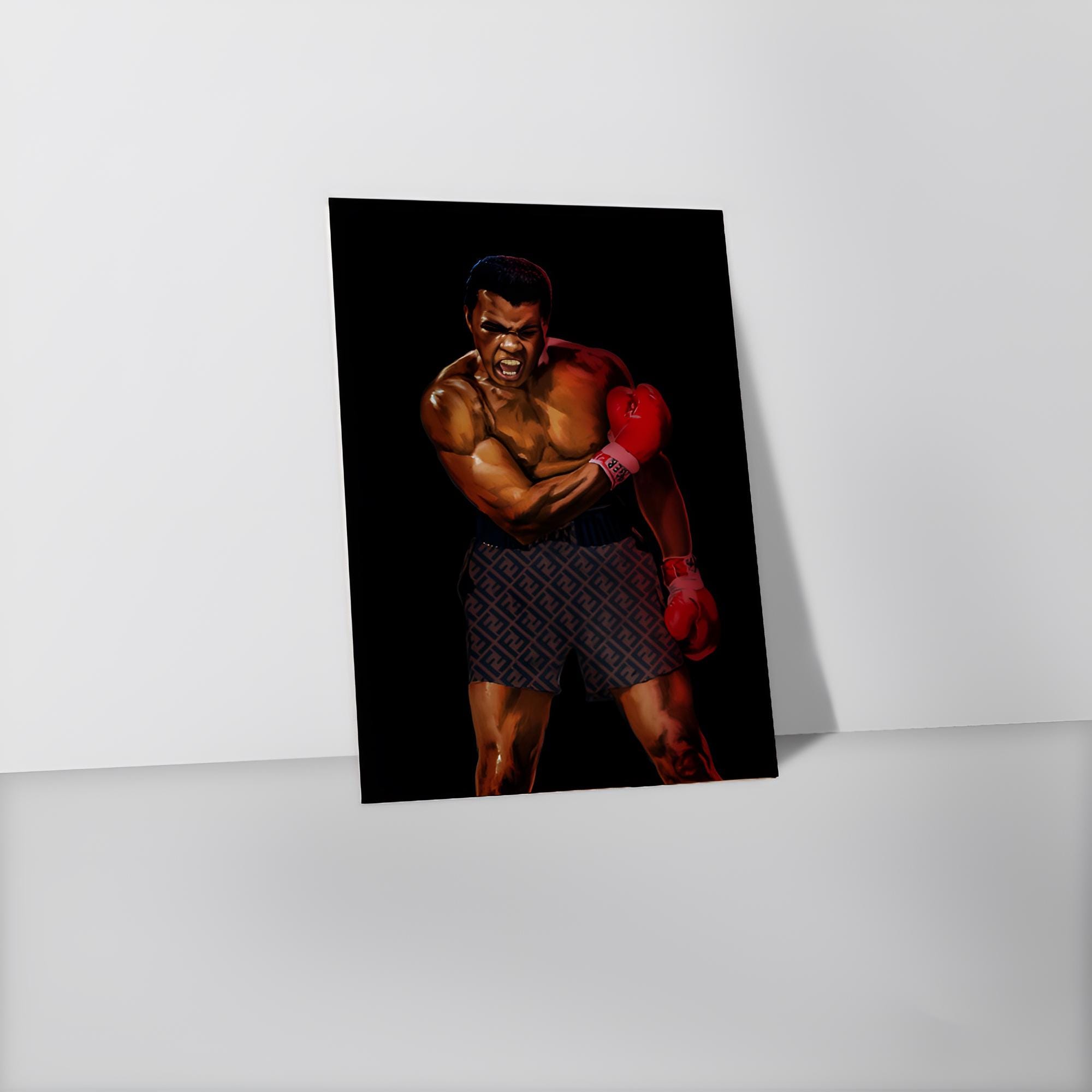 Muhammad Ali Boxing Wall Art-sports Legend Canvas Print- Motivational ...