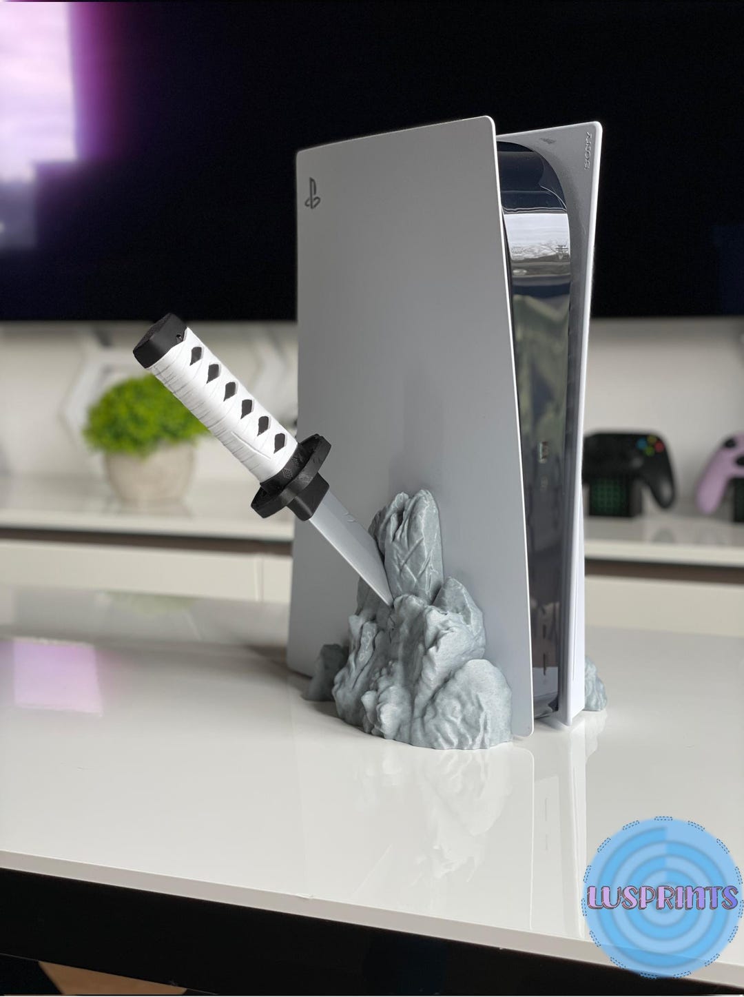 Playstation 5 Katana Dock | PS5 Decorative Stand - Etsy UK