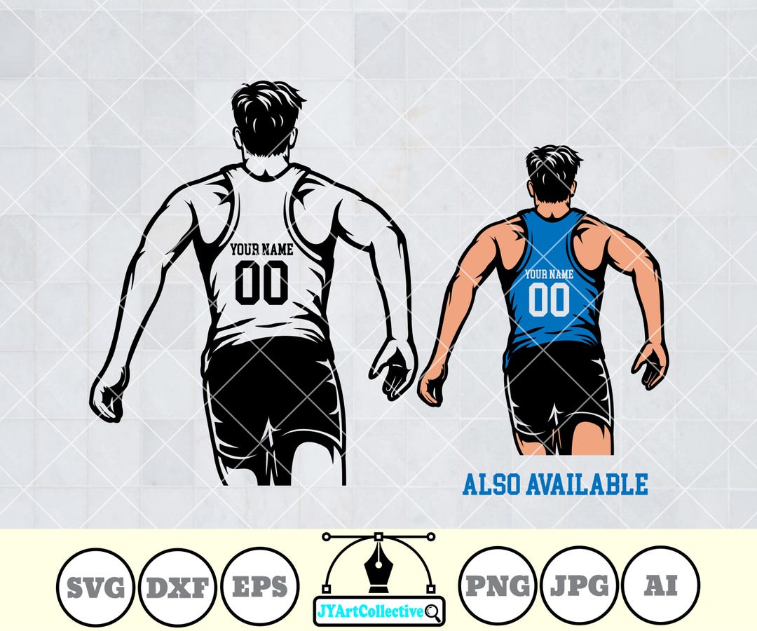 Colored Layer | Track and Field Svg | Male Runner Svg | Sprinter Svg ...