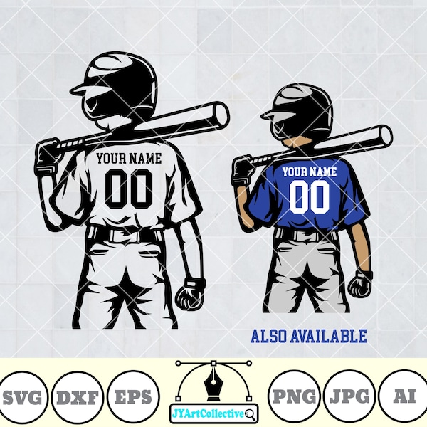 Baseball Player Layered - Etsy
