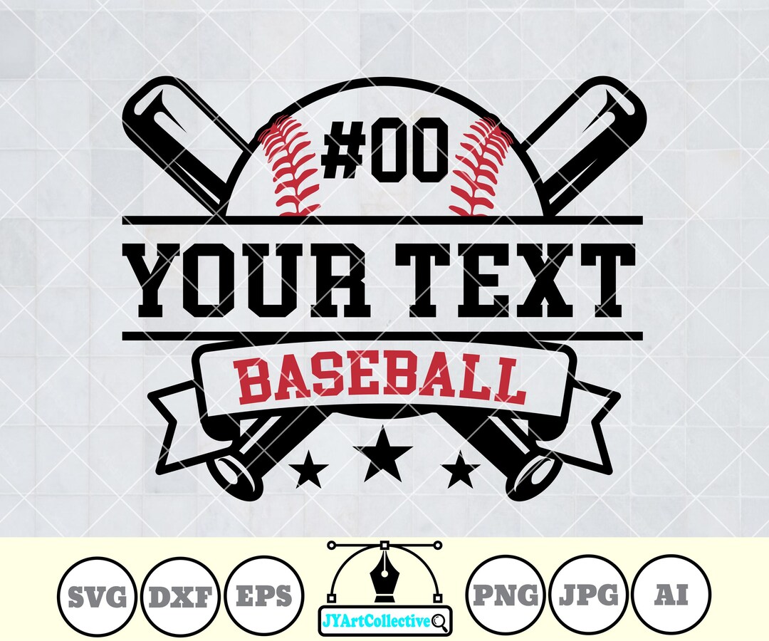 Baseball Svg | Baseball Mascot Svg | Baseball Team | Baseball Template ...