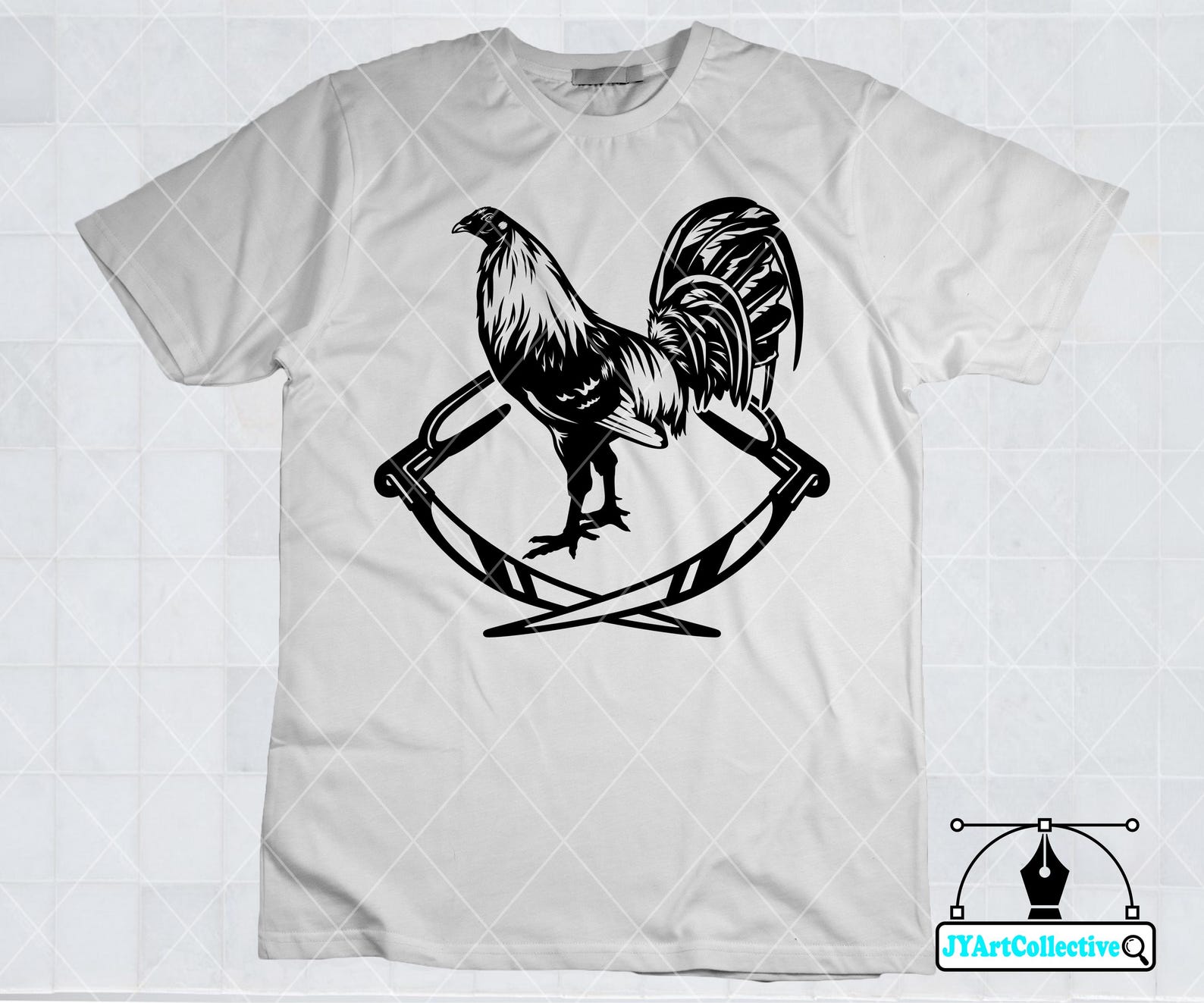 Fighter Rooster Svg | Cockfighting Svg | Rooster Svg | Cockfight Svg ...