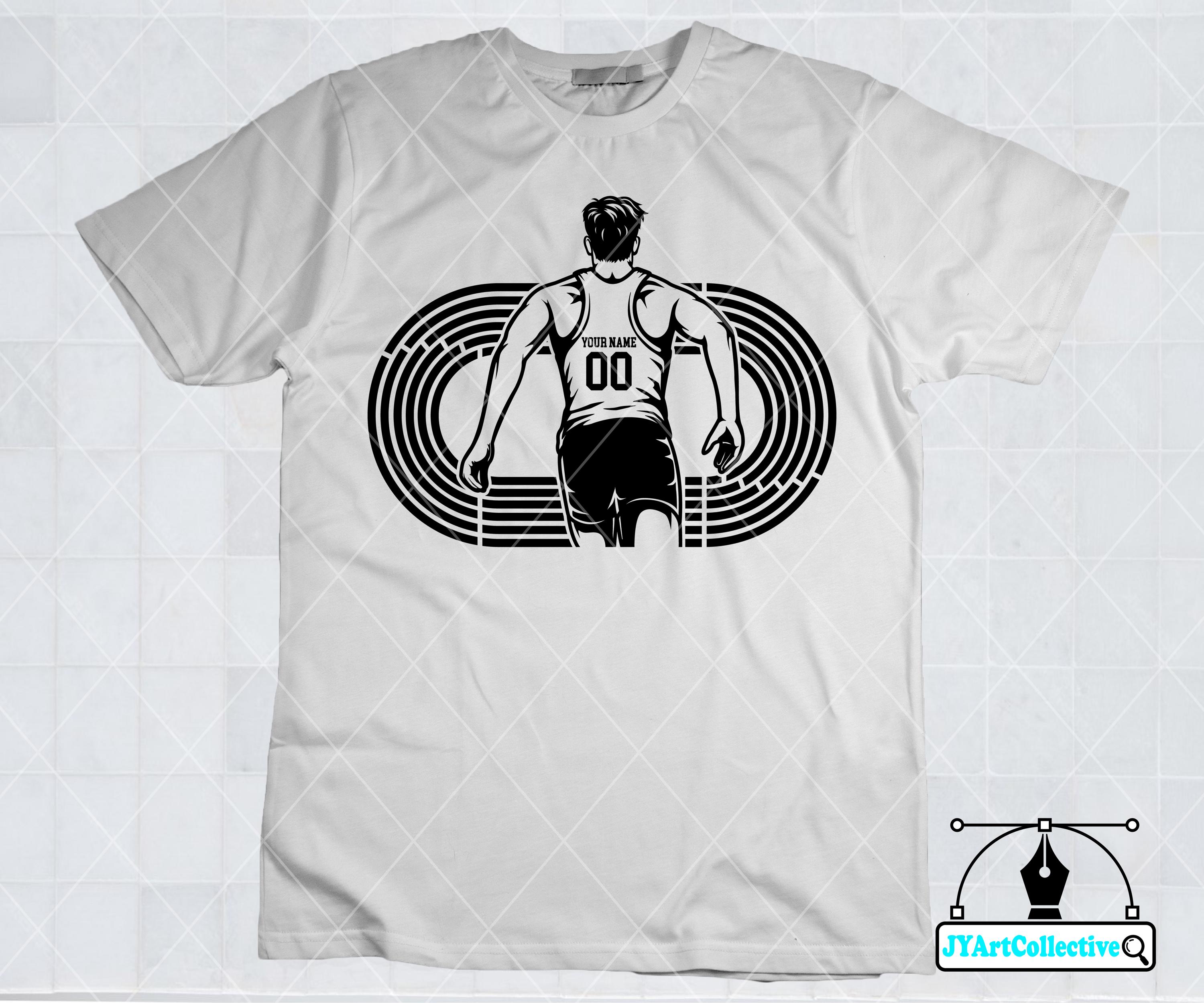 Track and Field Svg | Male Runner Svg | Sprinter Svg | Marathon Svg ...