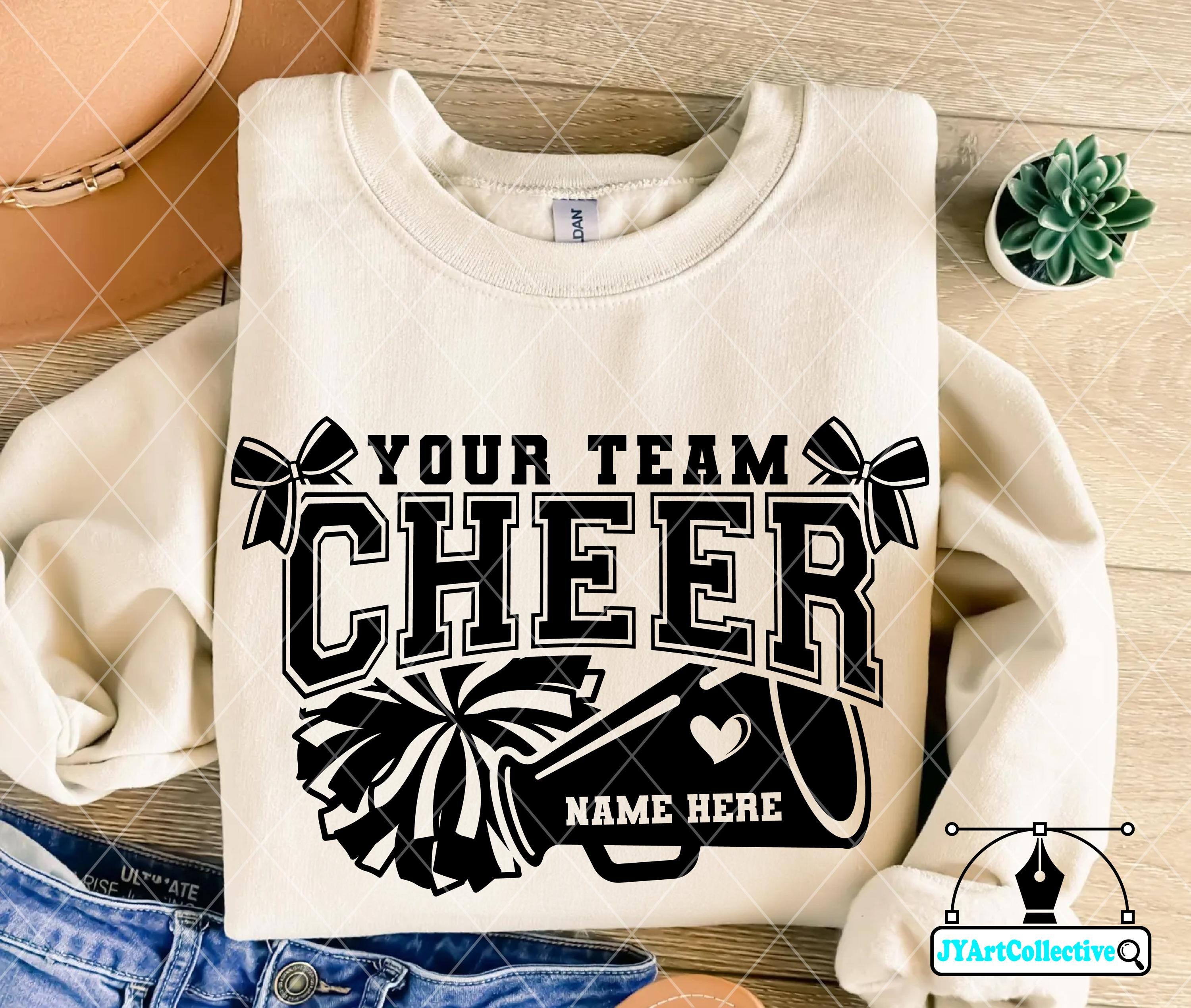 Cheerleading SVG Bundle: Cheer Team, Coach, Mom - Cricut Ready (digital ...