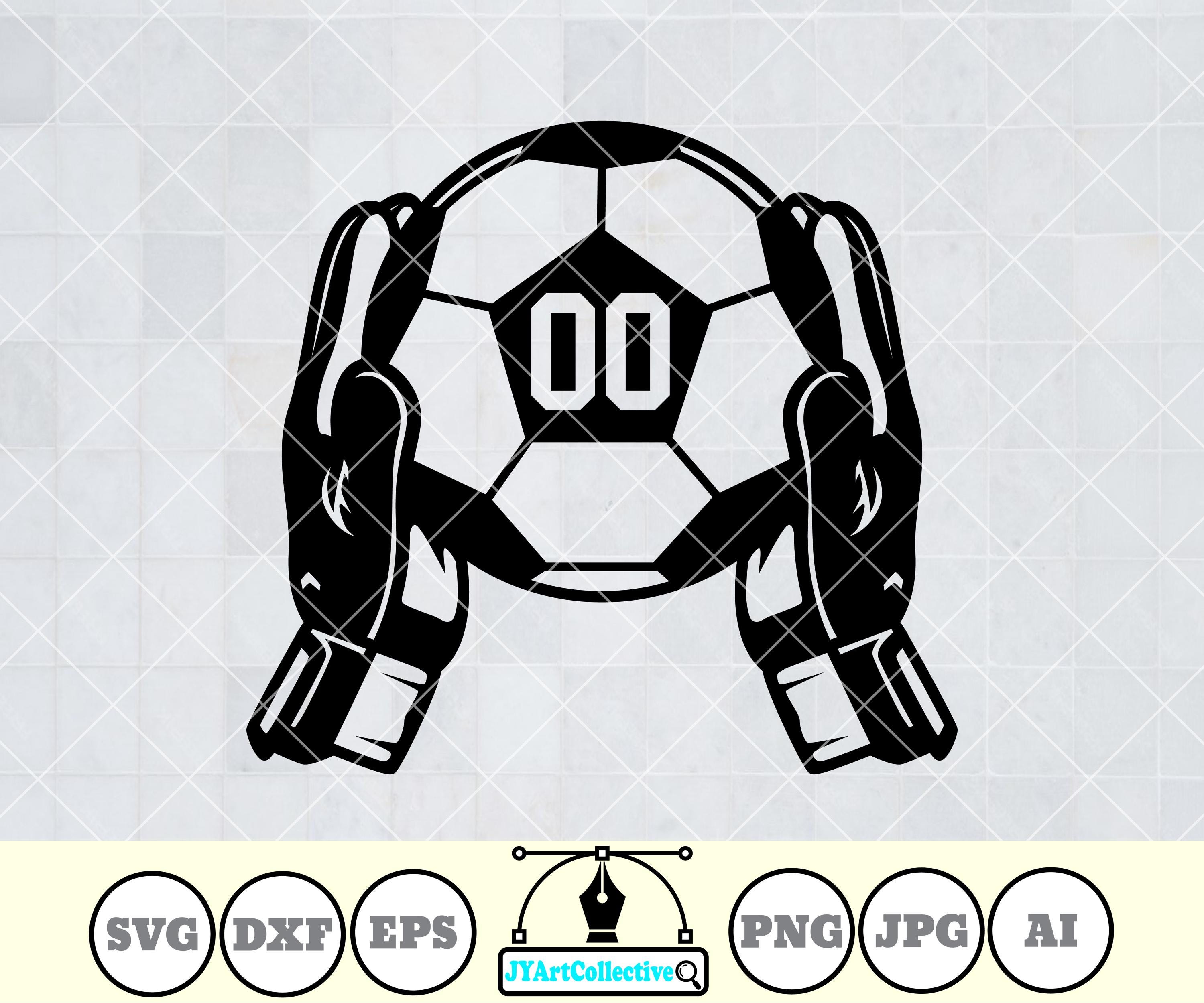 Personalized Number | Goalkeeper Svg | Goalkeeper Gloves Svg | Soccer ...