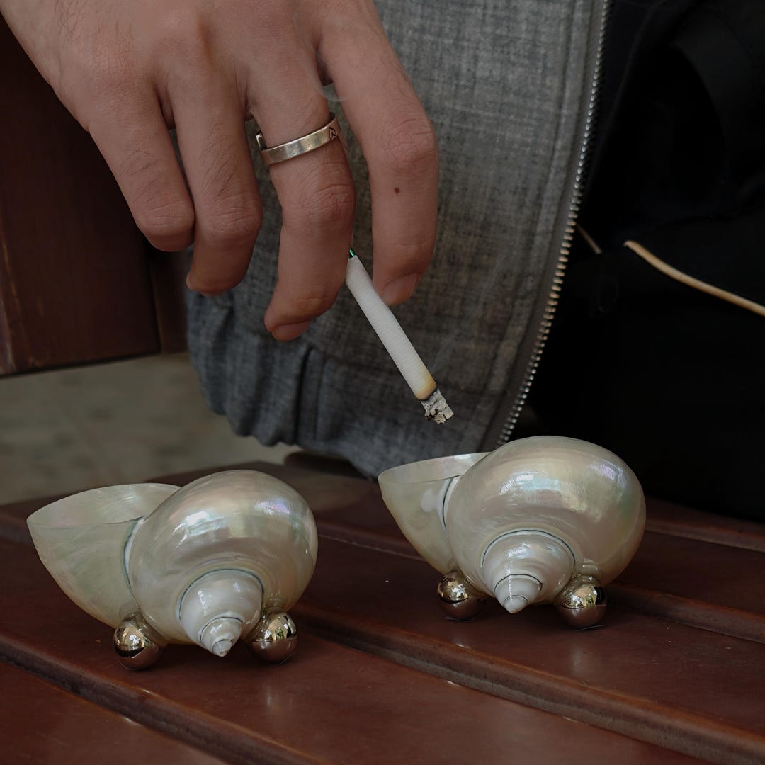 Conch Shell Ashtray, Smoking Accessories, High-end Home Decor, Father's ...