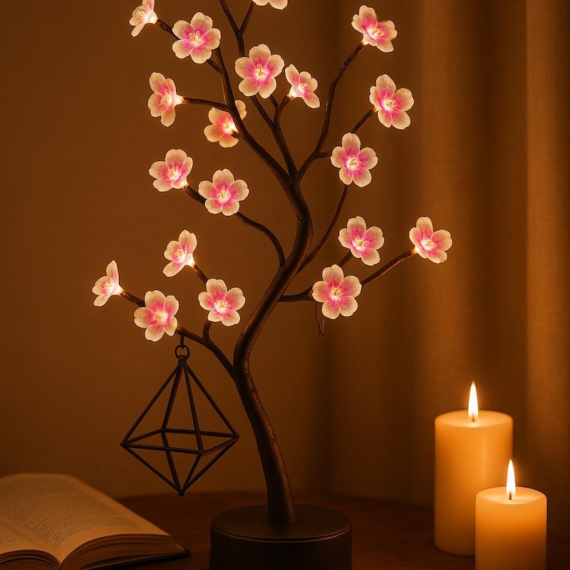 Cherry Blossom Lamp - Etsy