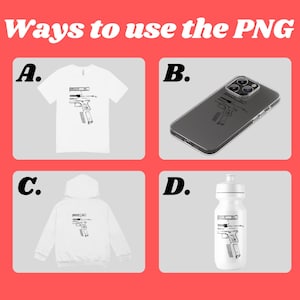 Glock We Trust SVG PNG DXF Gun Silhouette Digital File for Shirts ...