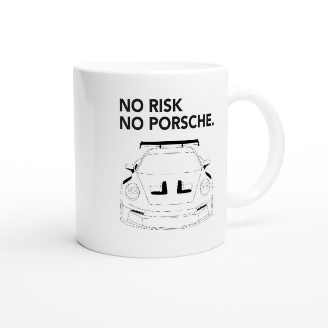 PORSCHE-MUG No Risk No Porsche - Etsy