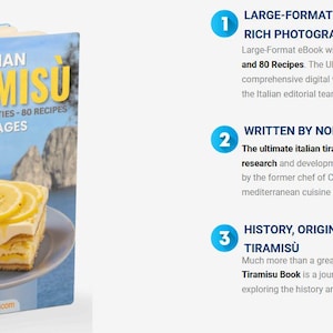 RECIPE- Tiramisu Italian Easy Dessert Ebook 332 Pages. 80 Recipes ...