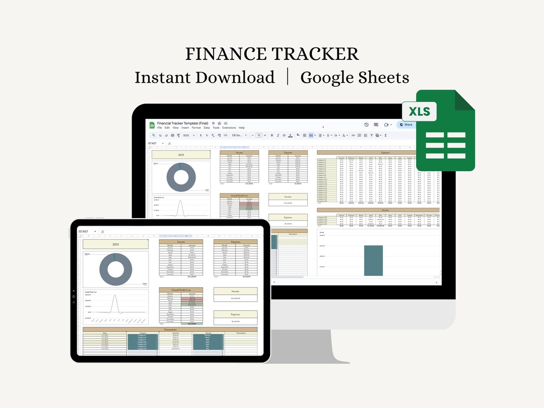 Simple Beginner-friendly Finance Tracker | Automated Income and Expense ...