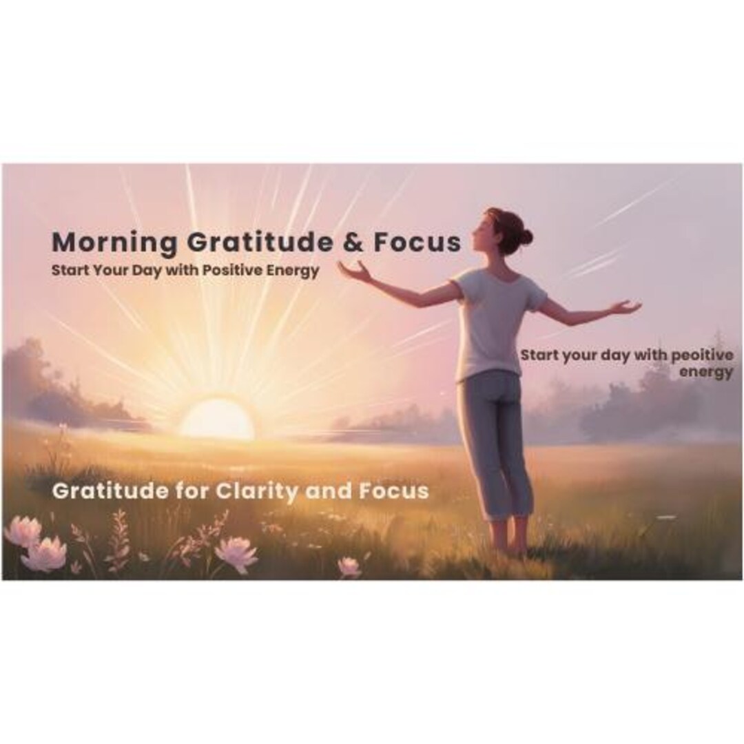 Morning Gratitude & Focus Meditation | Start Your Day With Clarity and ...