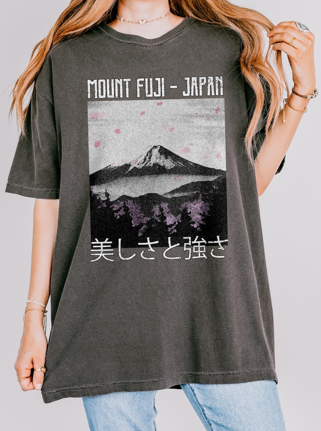 Mount Fuji Comfort Colors Shirt, Mount Fuji Shirt, Japan Tee, Vintage ...