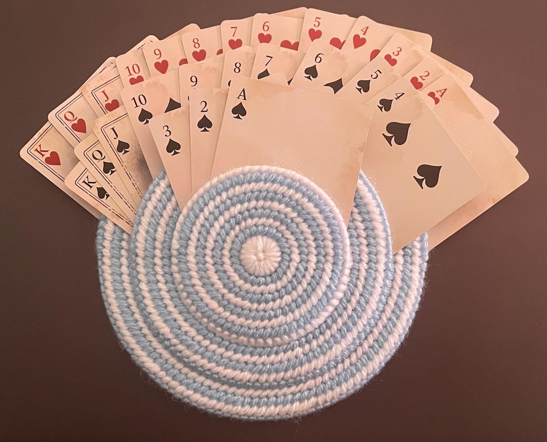 XL Plastic Canvas Playing Card Holder - Etsy