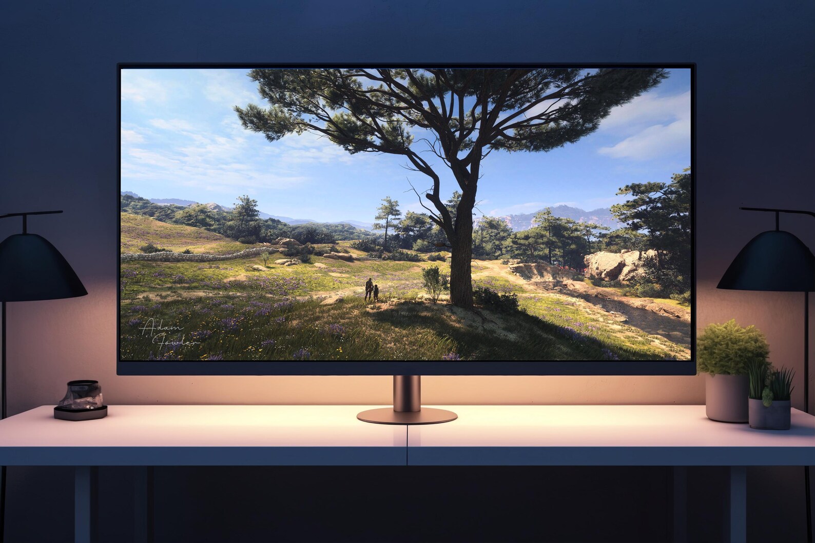 Big Tree Aesthetic Computer Wallpaper 4K Desktop Background Laptop PC ...