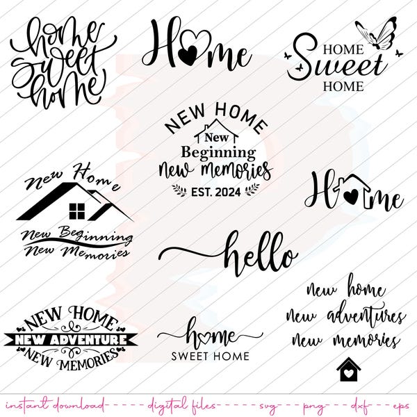 Home Sweet Home Svg - Etsy