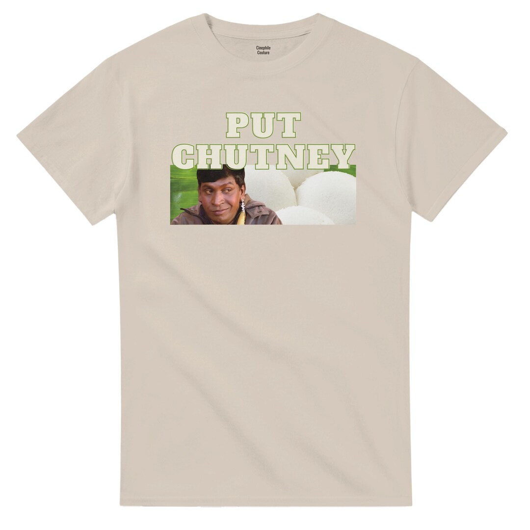 Vadivelu "put Chutney" T-shirt - Etsy