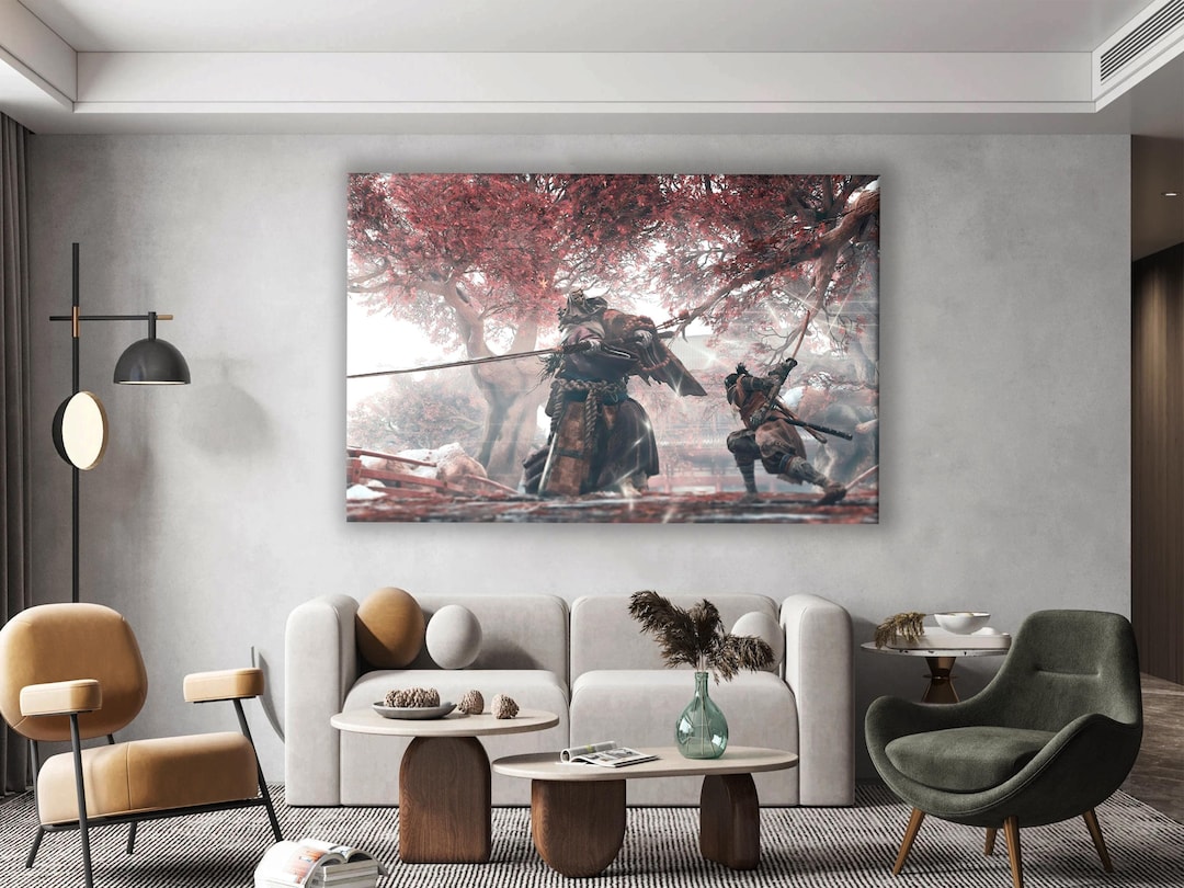 Sekiro Shadows Die Twice Canvas, Sekiro Canvas Wall Art, Sekiro Gaming ...