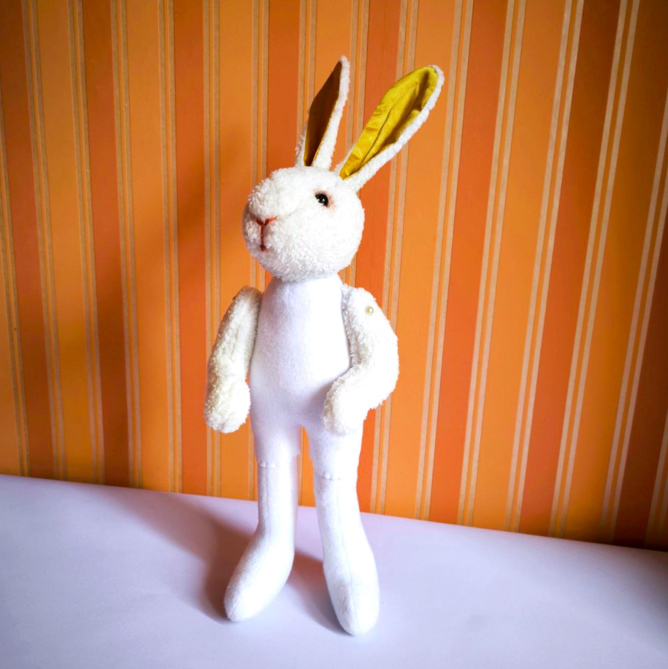 Pdf Sewing Pattern – Basic Rabbit Body 54cm Create a Plush Rabbit and ...