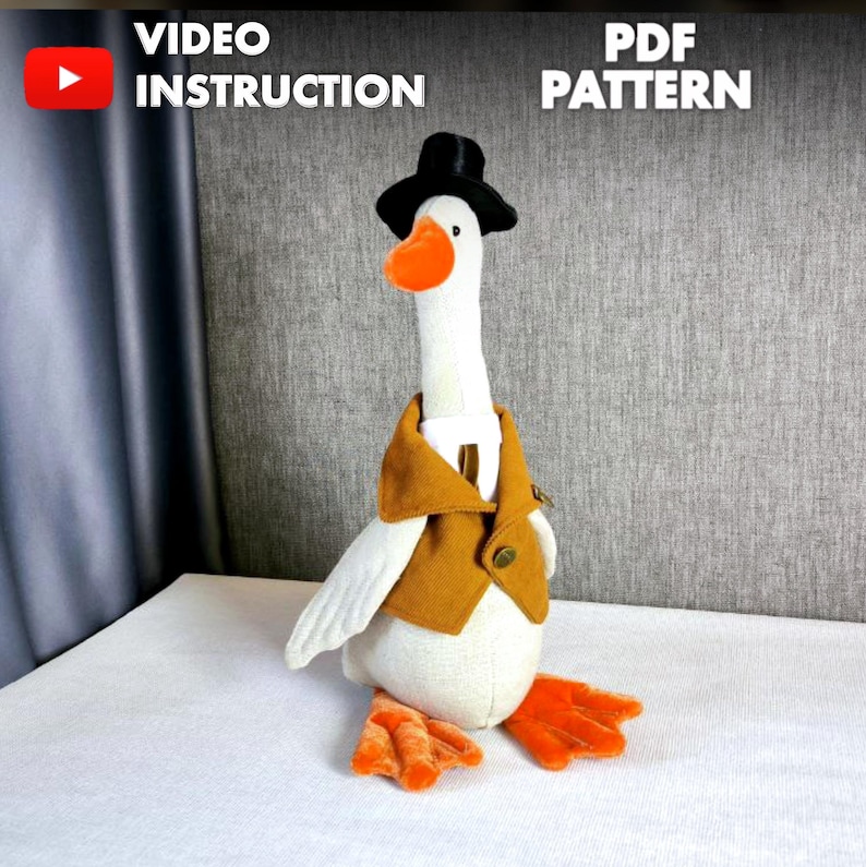 PDF Sewing Pattern Set: Goose Boy, 33 Cm (13") + Outfit - Etsy