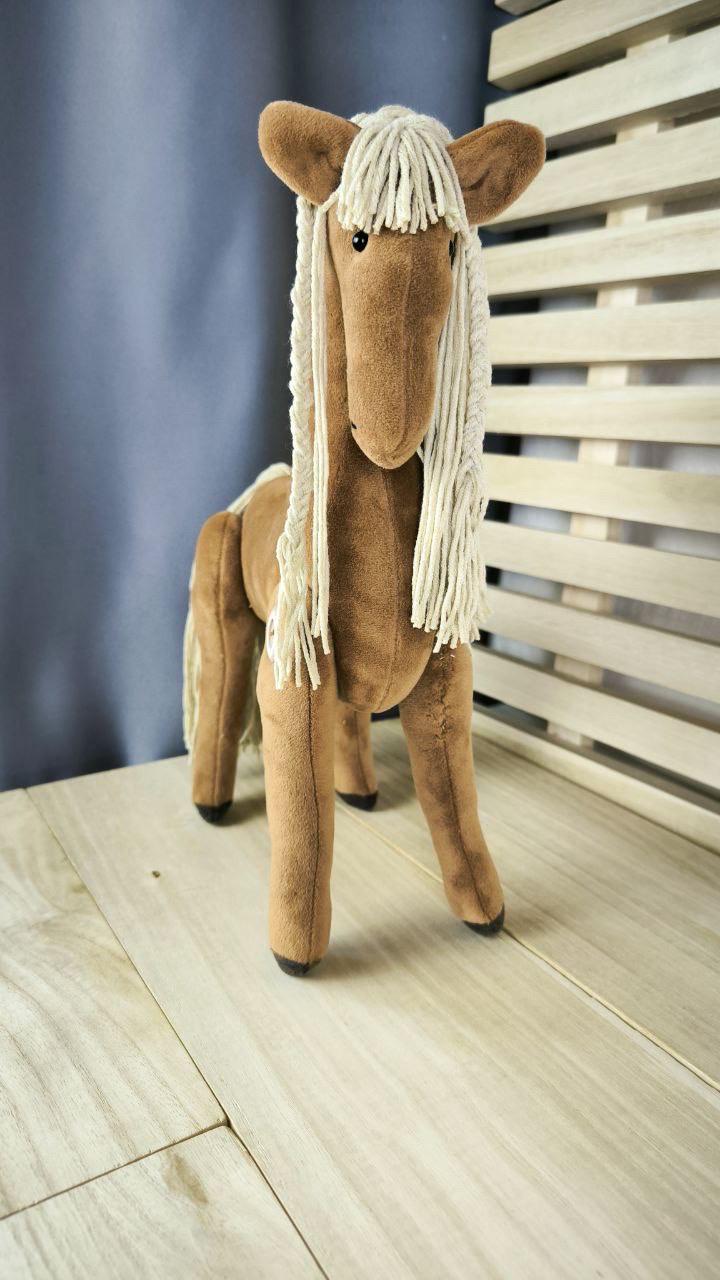 PDF Sewing Pattern – Horse Plush Toy (33×22 Cm / 13"×8.7") | A4 Format ...