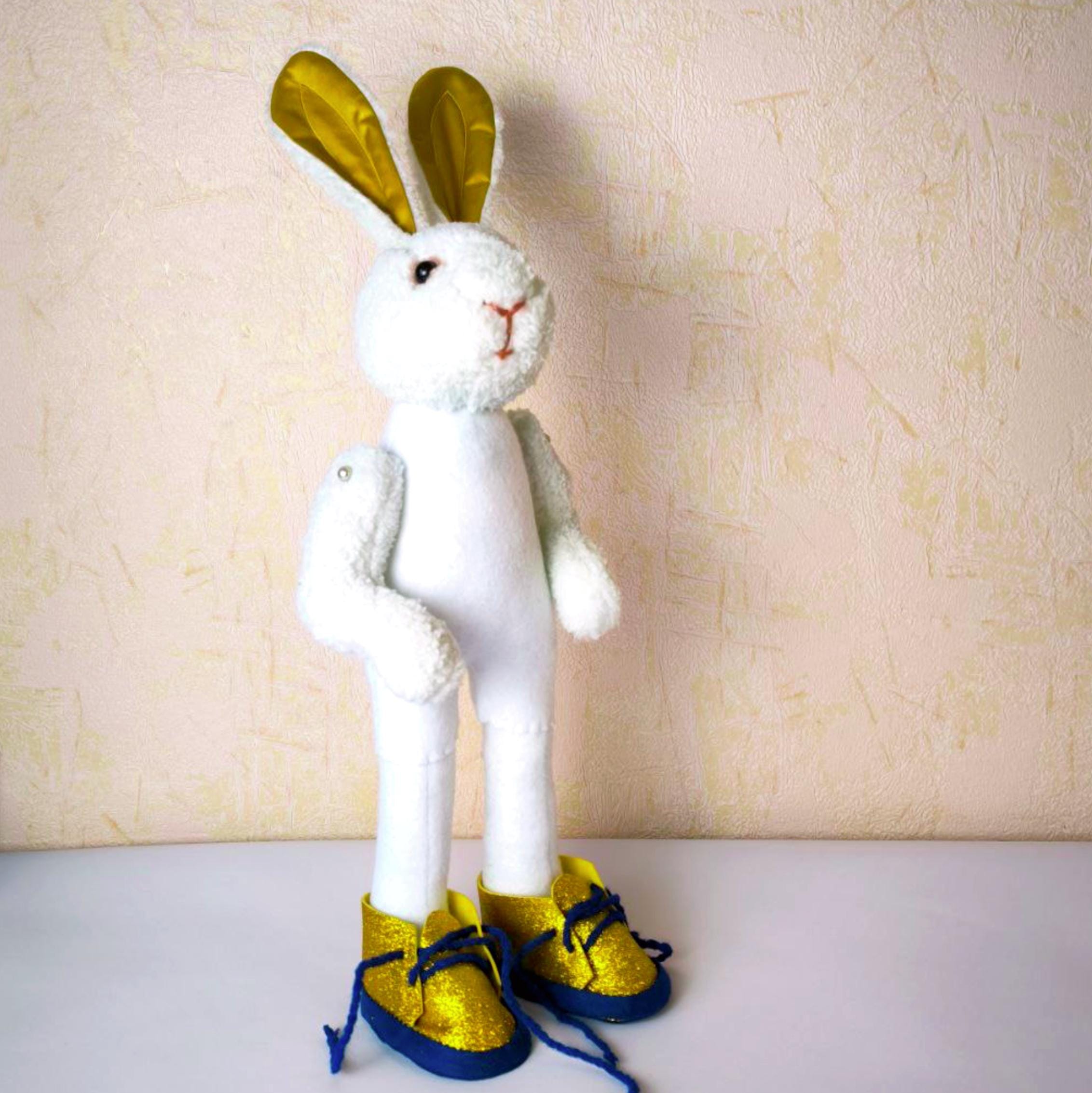 Pdf Sewing Pattern – Basic Rabbit Body 54cm Create a Plush Rabbit and ...