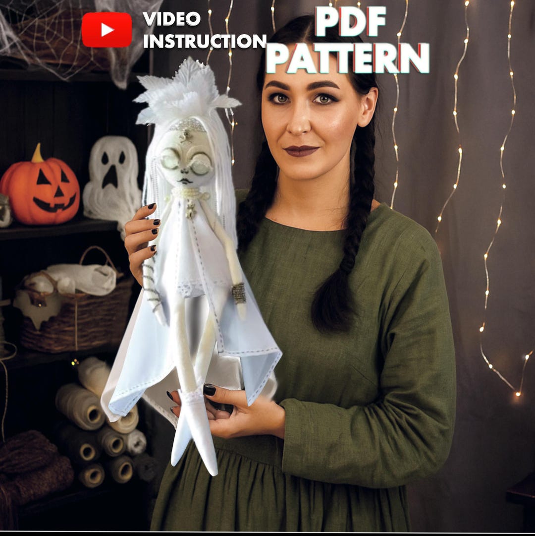 Ghost Princess – Sewing Pattern & Tutorial 60 Cm (24") - Etsy