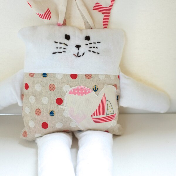 Stuffed Toy Bunny - Etsy