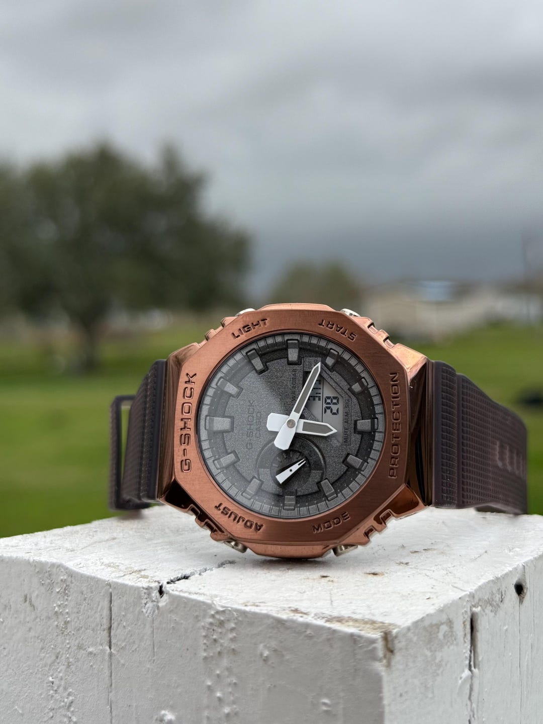 Casio G-shock Bronze GM-2100 Quartz Analog Custom - Etsy