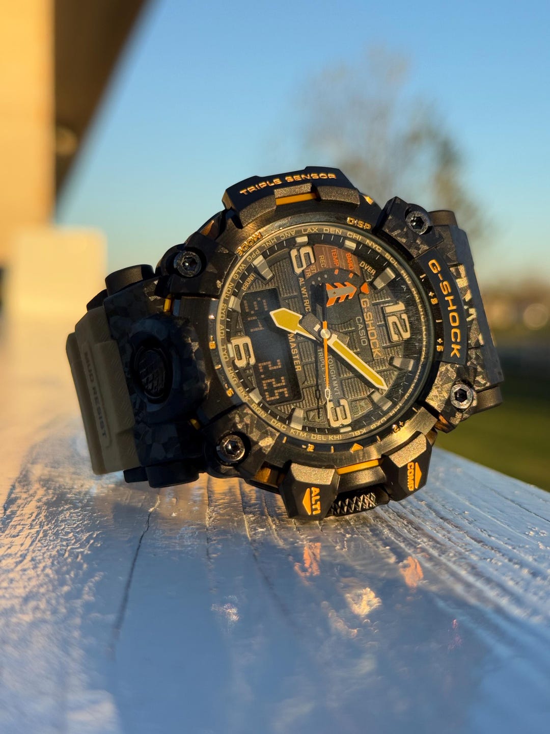Casio G-shock Mudmaster GWG-2000-1A5DR Resin Strap Custom - Etsy