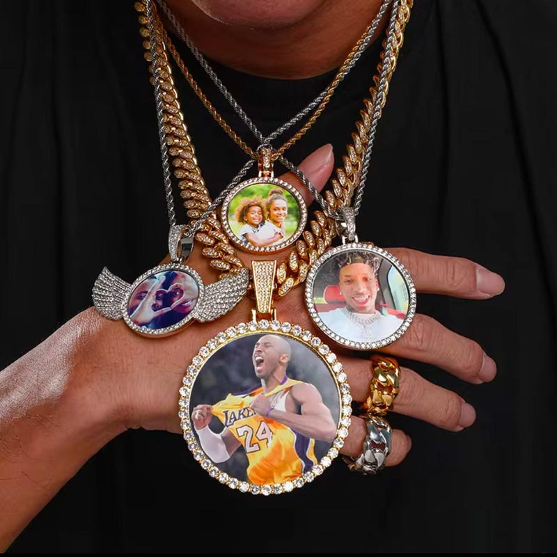 Circle Picture Chain - Etsy