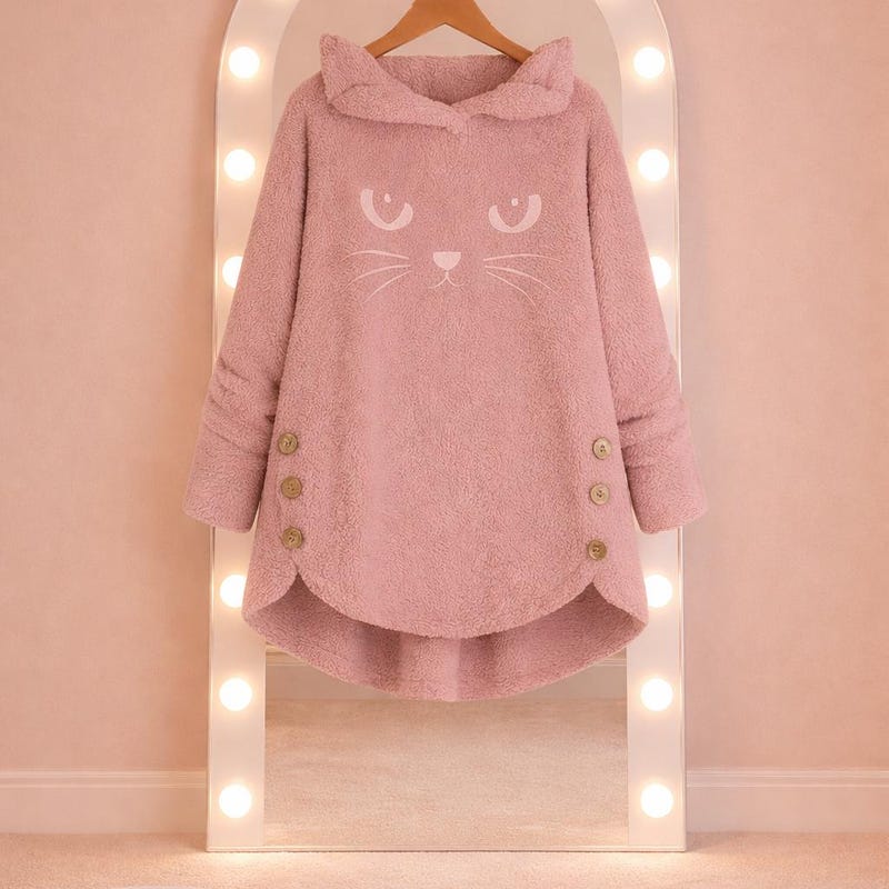 Cat Ears Girls Hoodie - Etsy