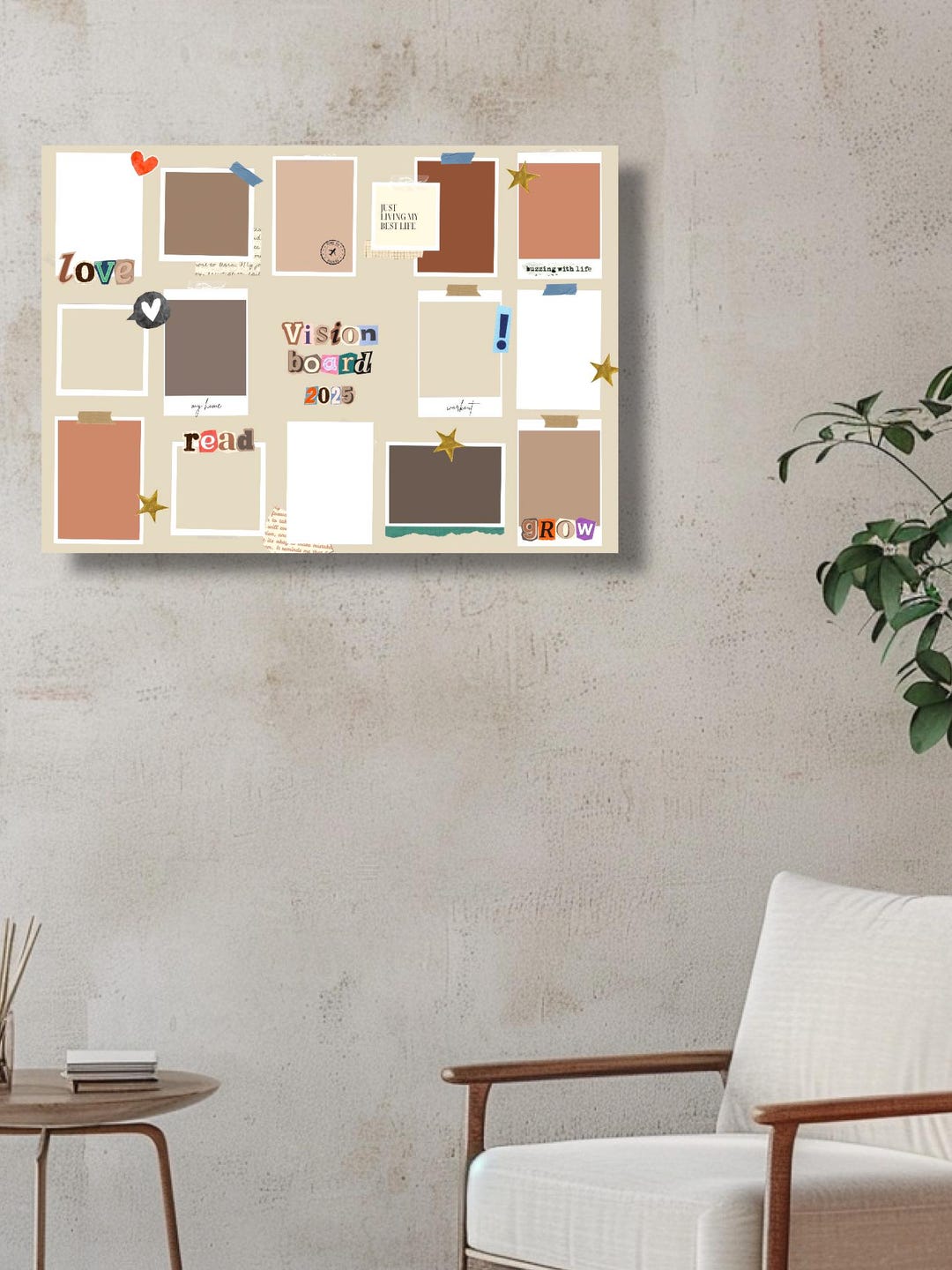 Vision Board Poster - Etsy