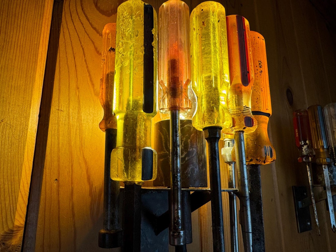 Colorful Screwdriver Wall Sconce is a Fun and Unique Way to Light Any ...