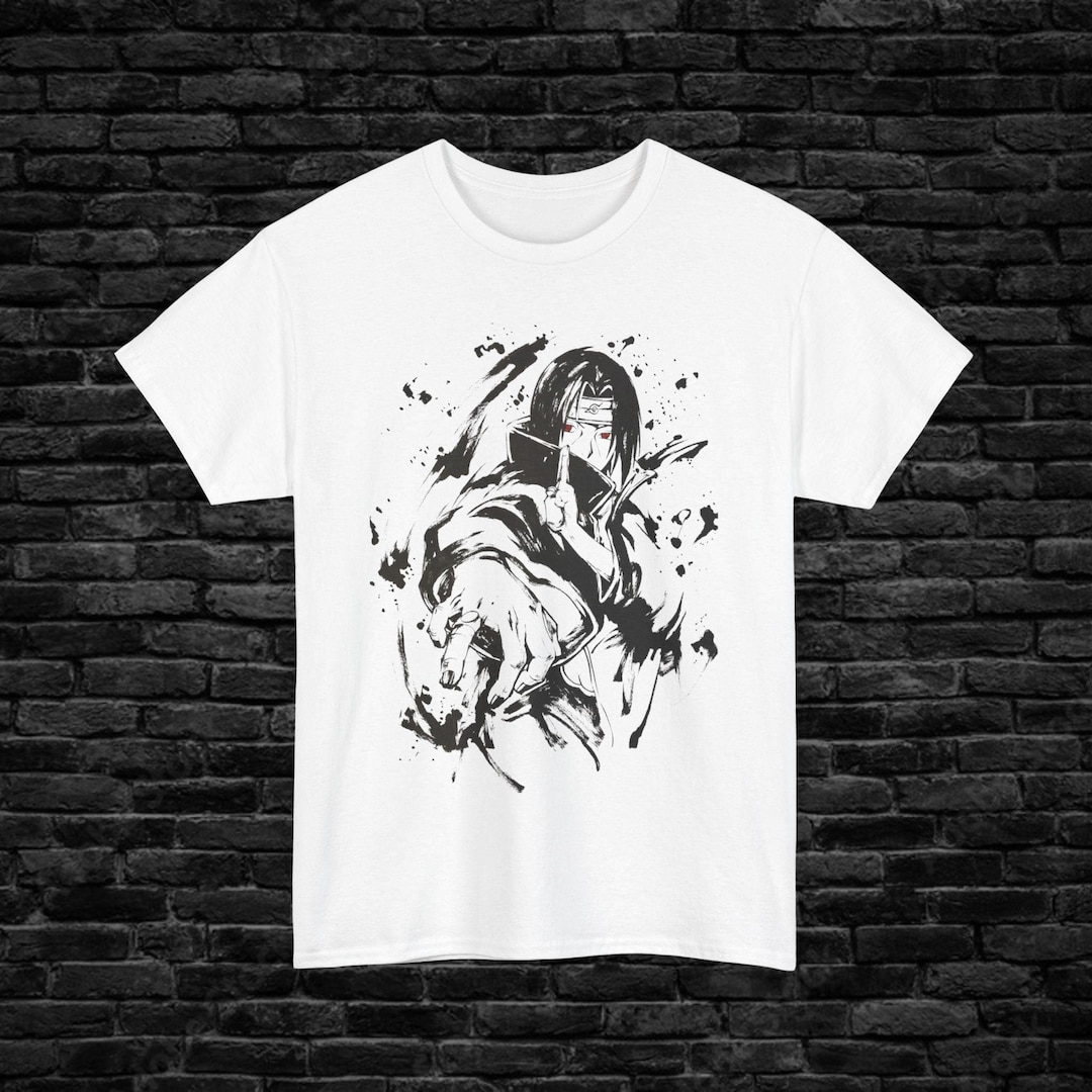 Front Print Anime Shirt | 100% Cotton Unisex Streetwear Clothing ...