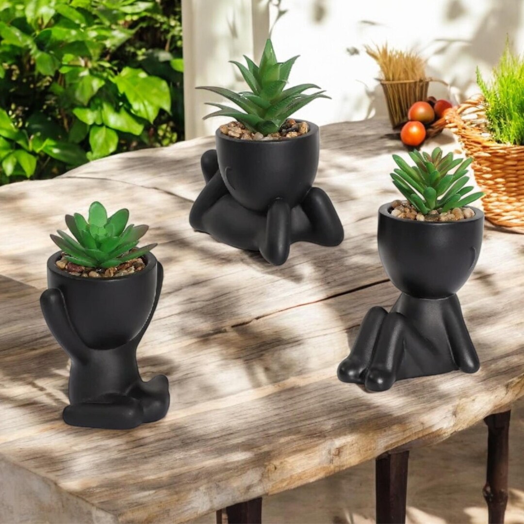 Innovative Stickman Houseplant Holder | Sustainable Decor | Perfect ...