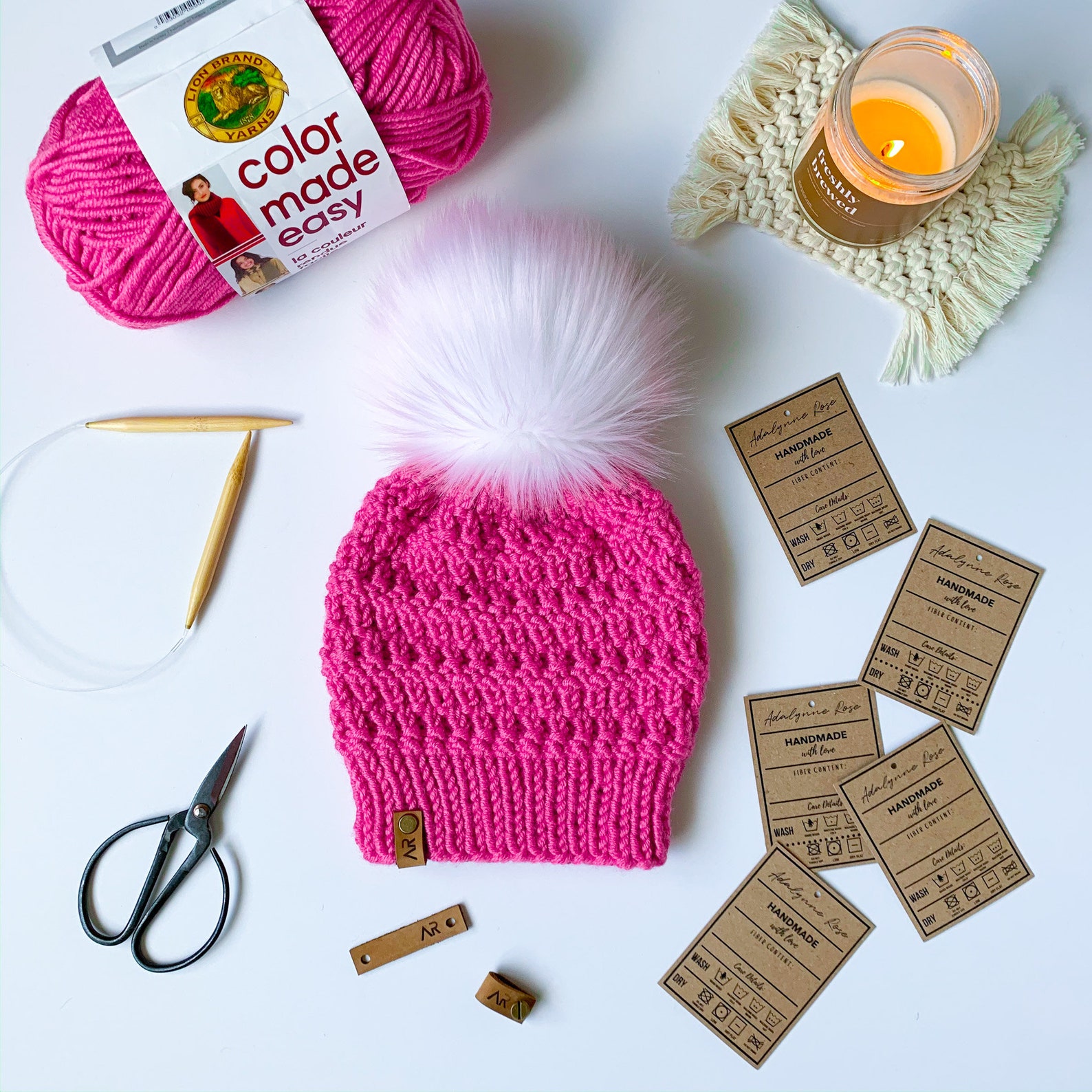 The Ellie Jo Beanie Knitting Pattern | Instant PDF Digital Download ...