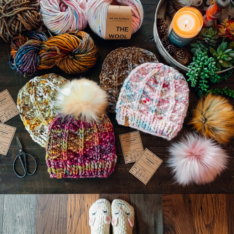 Knitting Pattern Chunky Wool Toque - Etsy Canada