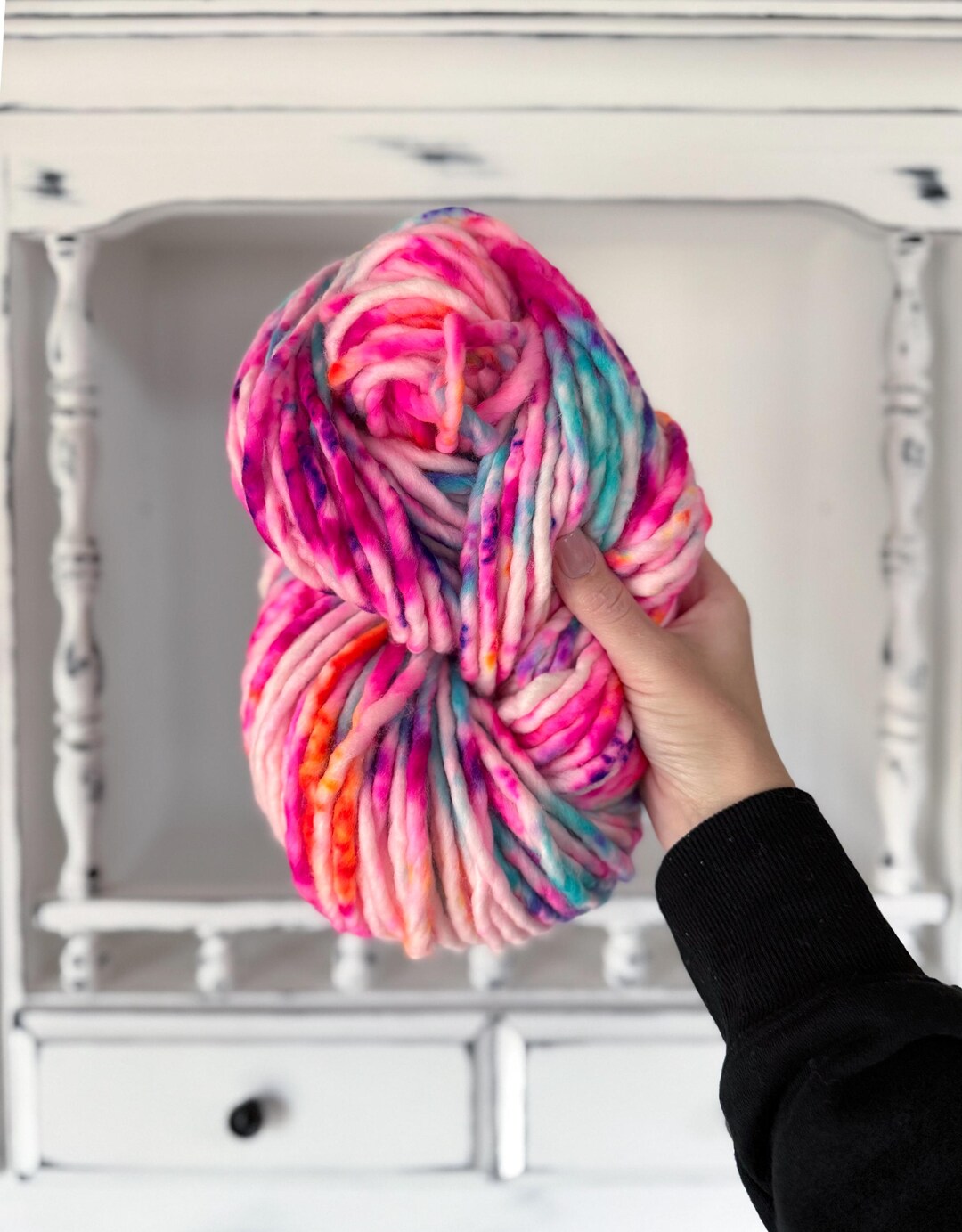 Pop Rocks - Super Chunky Weight 100% Wool Superwash Yarn Single Ply ...