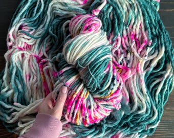 Pop Rocks - Super Chunky Weight 100% Wool Superwash Yarn Single Ply ...