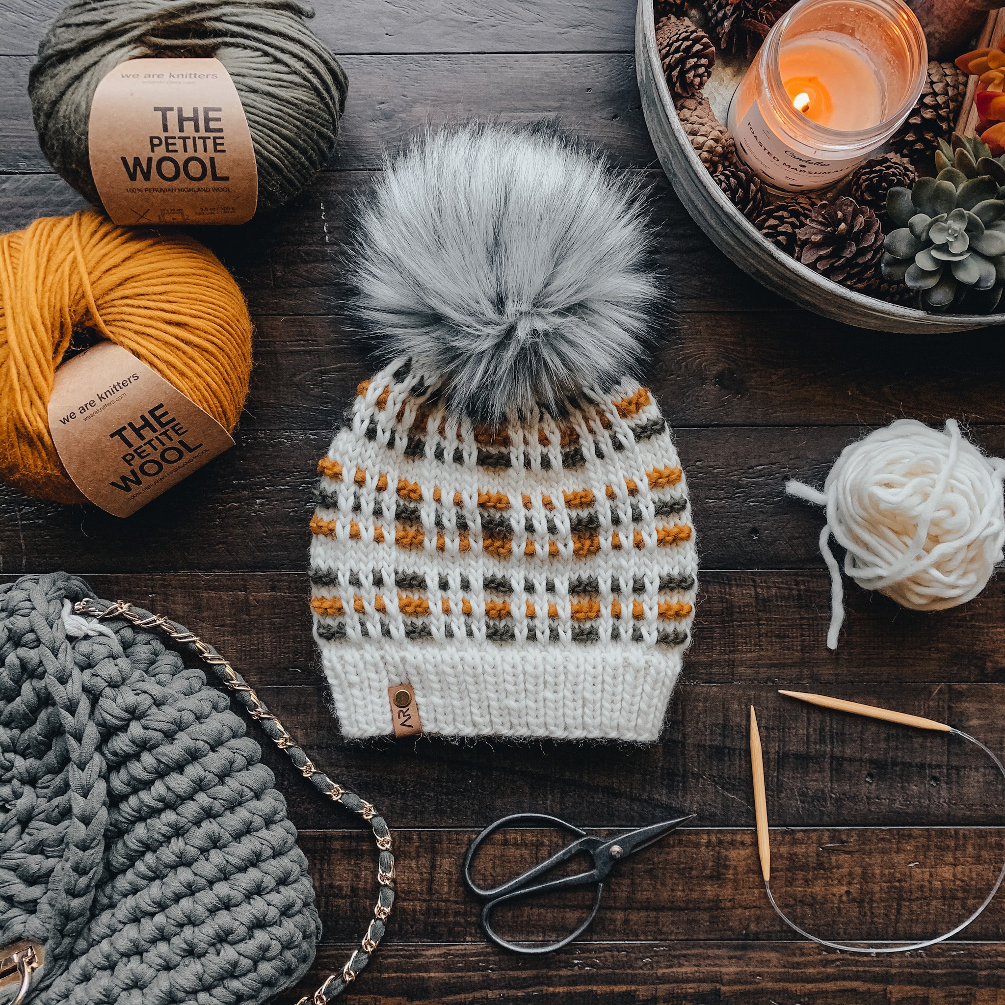 The Quinn Beanie Knitting Pattern | Instant PDF Digital Download Knit ...