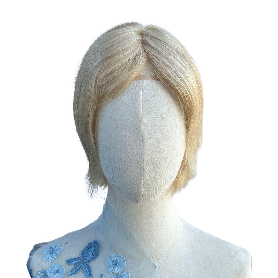 6 Inch Short Pixie Cut Lace Injection Frontal European Virgin Human ...