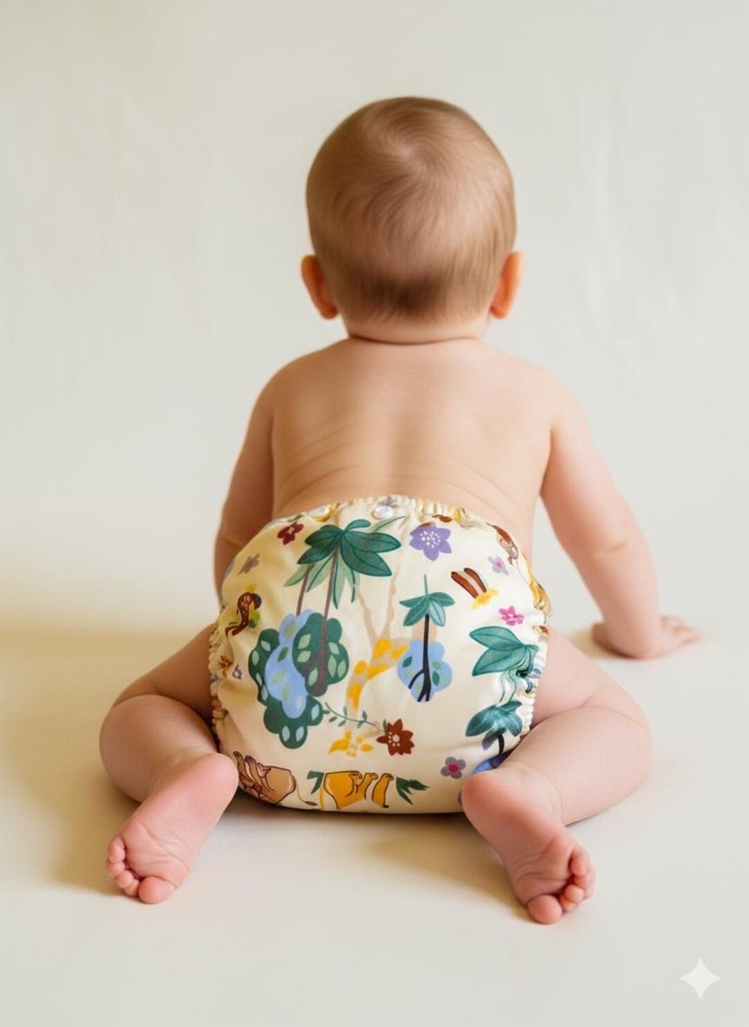 Baby Cloth Diapers (free Size, Including 1 Microfiber Insert) - Etsy