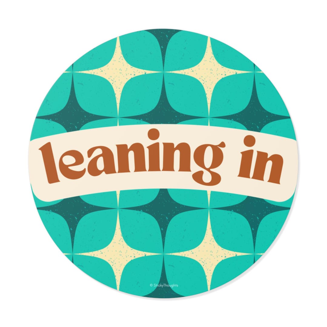 Therapist Sticker, Leaning in Sticker for ERP, Cool Therapy Gift ...