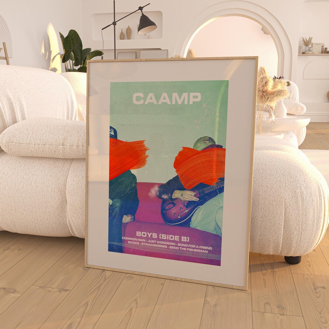 Caamp – Boys (side B) Album Poster / Room Decor / Music Decor / Music ...